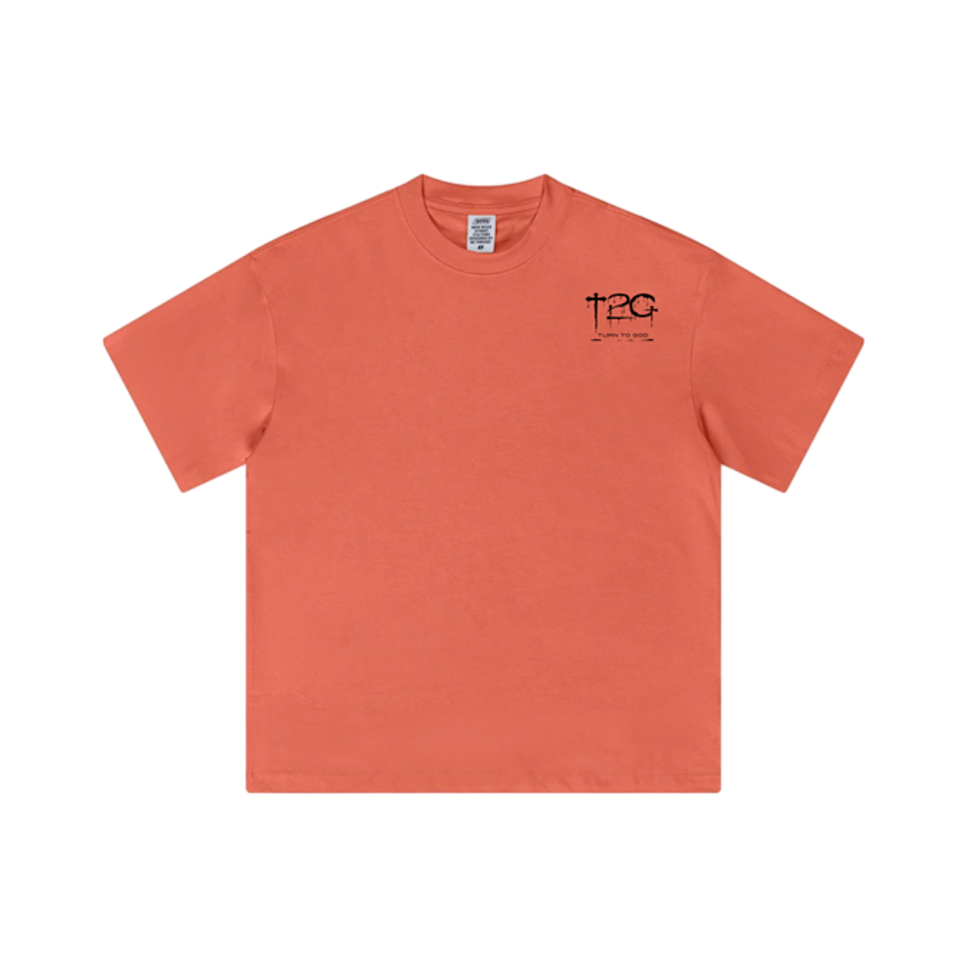 Orange Shirt – Turn 2 God Apparel